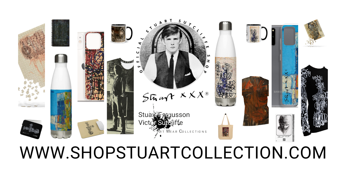 SHOP STUART SUTCLIFFE MERCHANDISE AND ART WEAR COLLECTIONS – Shop ...